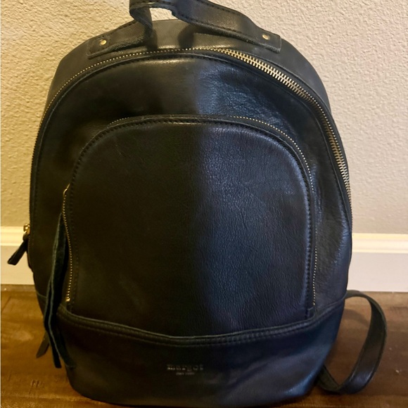 margot | Bags | Margot Midnight Black Leather Backpack | Poshmark
